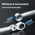 TYHREF-Extra Long Ratcheting Wrench, Flex Head & Fixed Offset Head ...