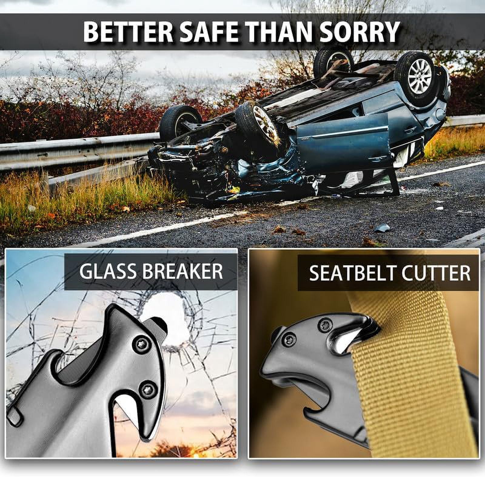 TYHREF-FA48 Pocket Knife for Men with Bottle Opener, Glass Breaker ...