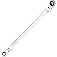 TYHREF-Flex-Head Extra Long Ratcheting Wrenches Double Box End Chrome ...