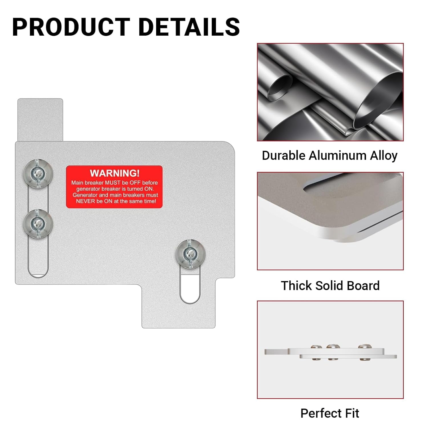 TYHREF-Generator Interlock Kit for Eaton Cutler Hammer CH TAN Breaker ...