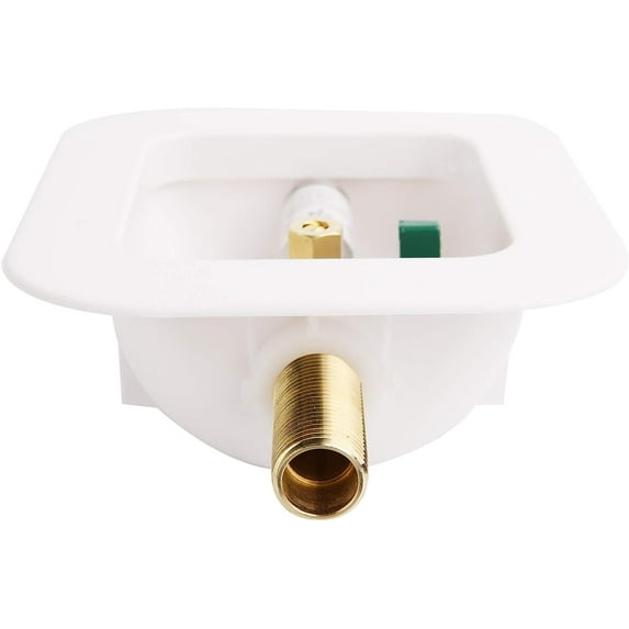 TYHREF-Ice Maker Outlet Box with Water Hammer Arrestor MIP Connection ...