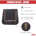 TYHREF-Leather Hammer Holder for Belt - Top Grain Leather Hammer ...