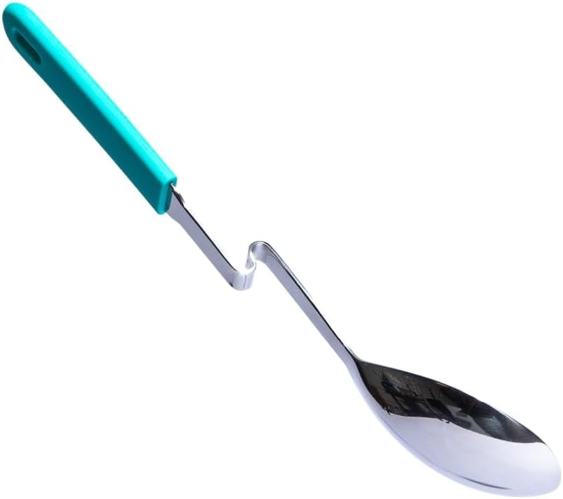 TYHREF-+ Lori Greiner No Mess Stainless Steel Cooking Spoon with ...
