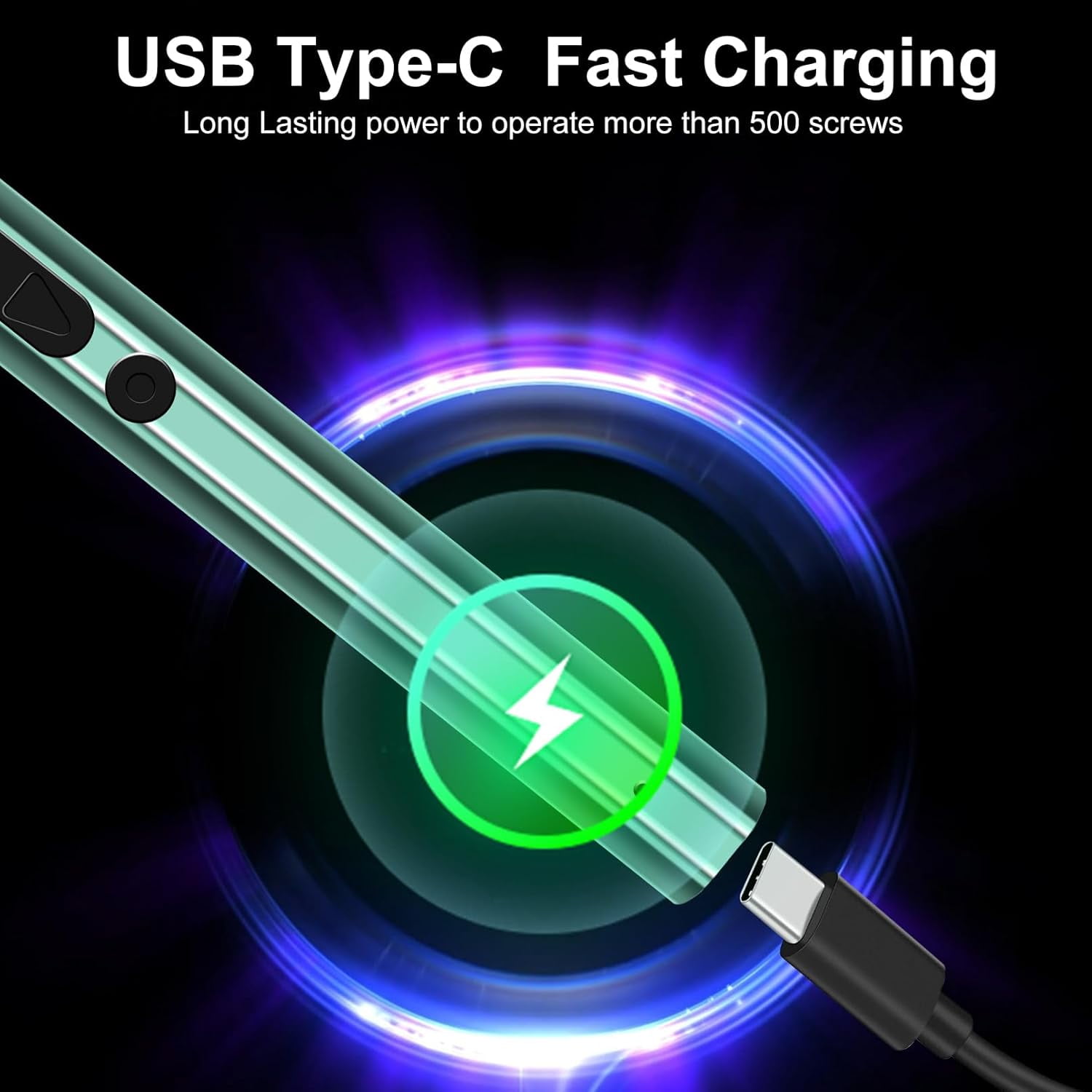 TYHREF-Mini Electric Screwdriver Set, 48-in-1 Small Power Precision ...