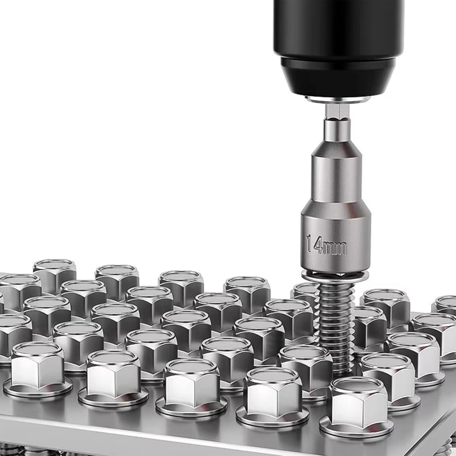 TYHREF-Power Nuts Driver Drill Bit Tool Length Deepen Impact Socket ...