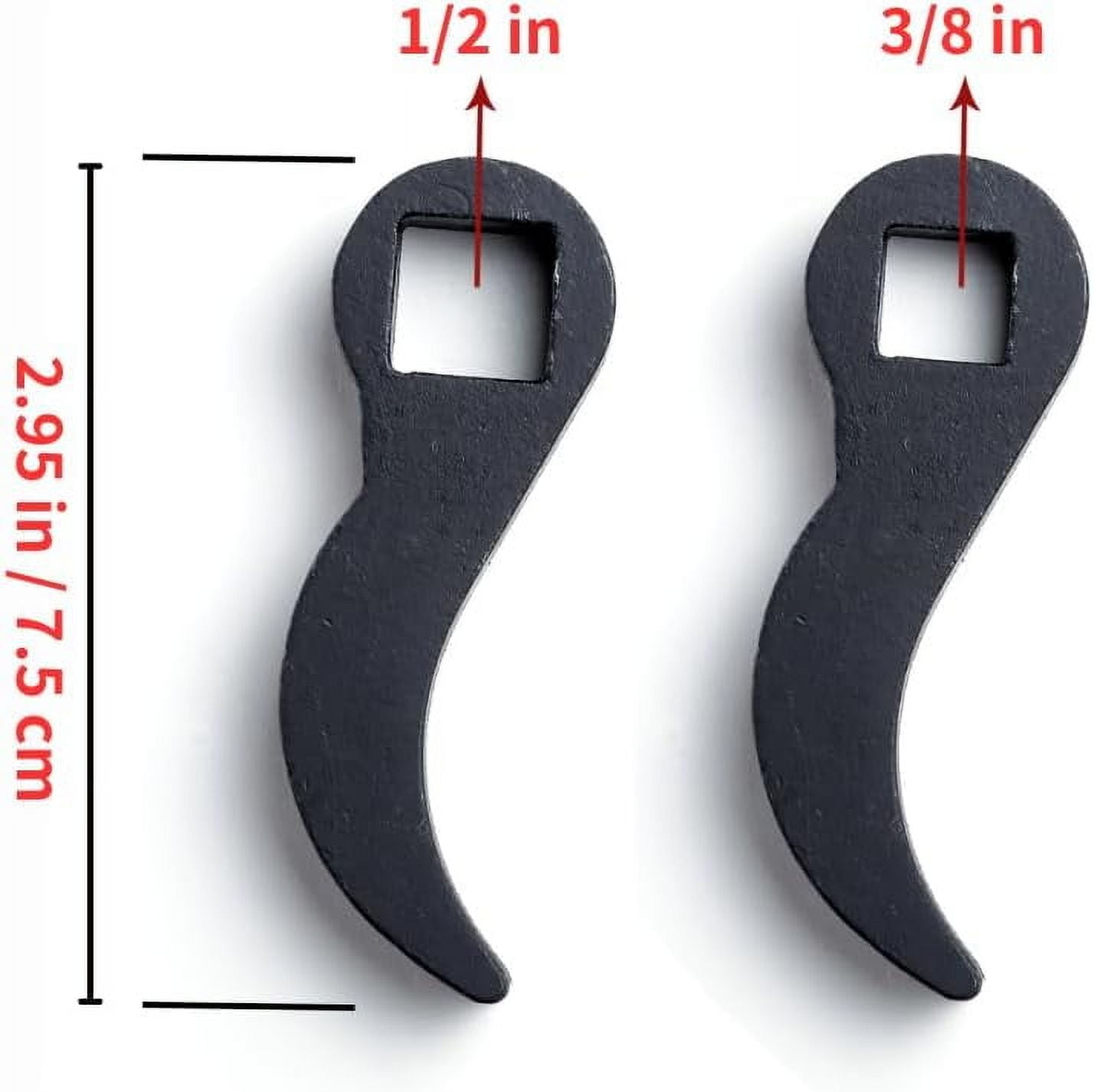 TYHREF-Pry Bar Wrench Adaptor Head, Crowbar Adapter Head Tool, Half ...