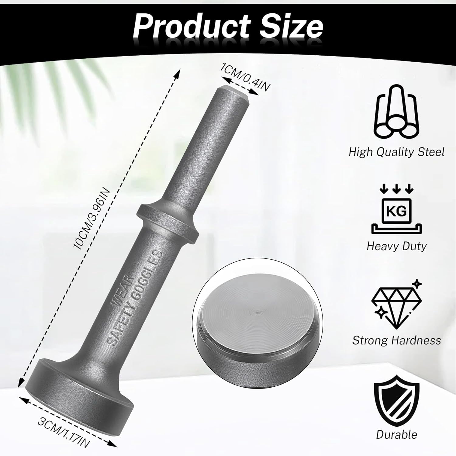 TYHREF-Smoothing Air Hammer Bits Tool, 31982 Chrome Molybdenum Steel ...