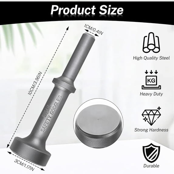 TYHREF-Smoothing Air Hammer Bits Tool, 31982 Chrome Molybdenum Steel ...