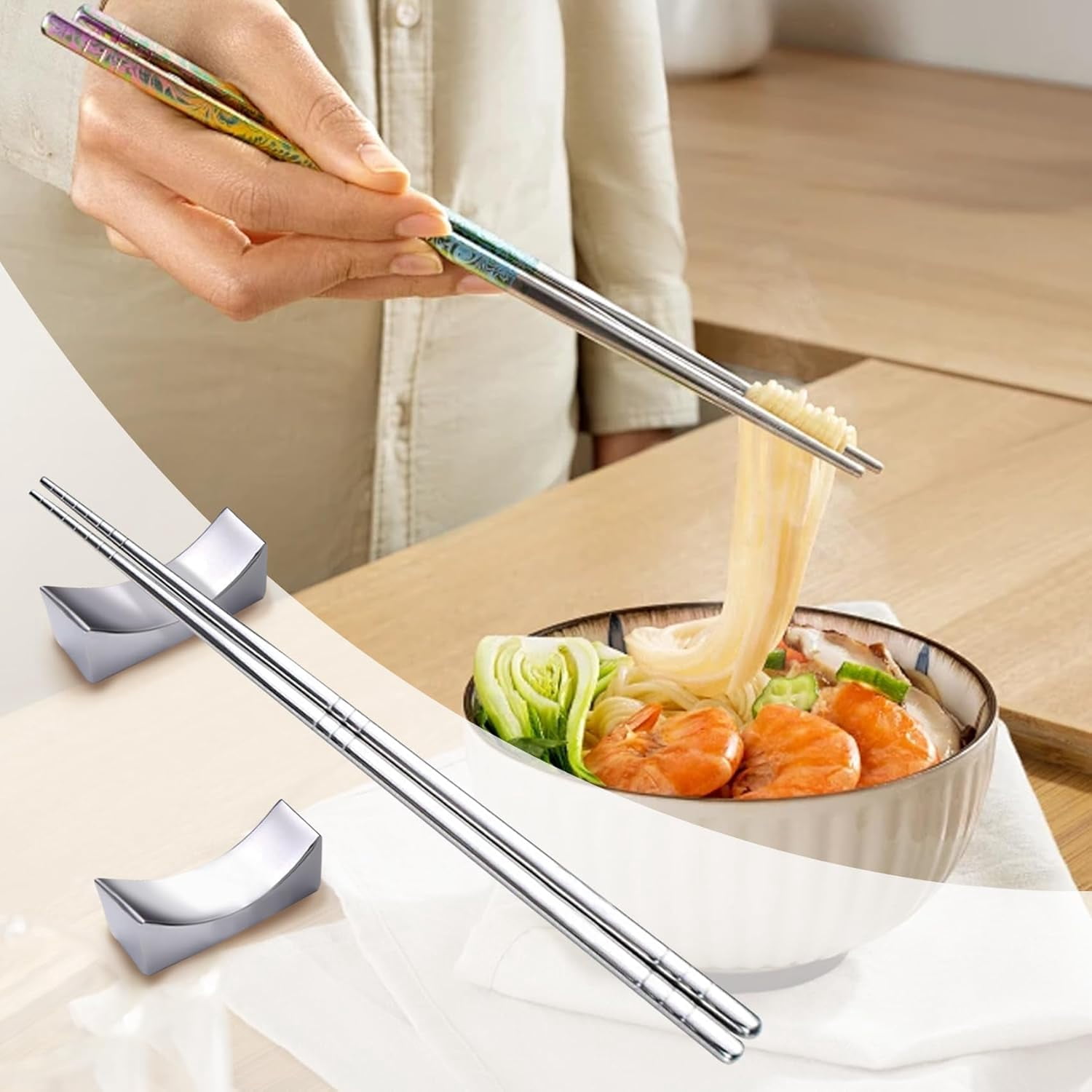 TYHREF-Stainless Steel Hotel Table Creation Household Tableware Rack ...