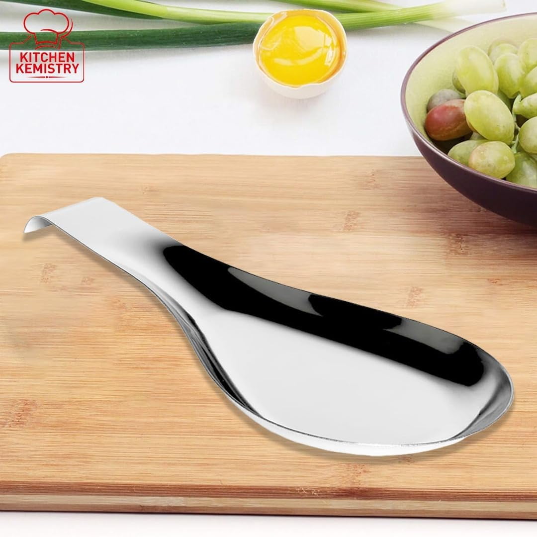 TYHREF-Stainless Steel Spoon Rest Big With Long Handle,For Kitchen ...