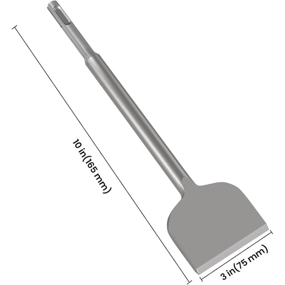 TYHREF-TOOVEM 3 Inch SDS Plus Chisel, Tile Removal Chisel Bits for SDS ...