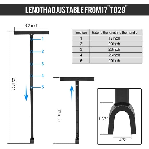 TYHREF-Water Meter Key 29 Inch with 4-Way Utility Key, Adjustable ...