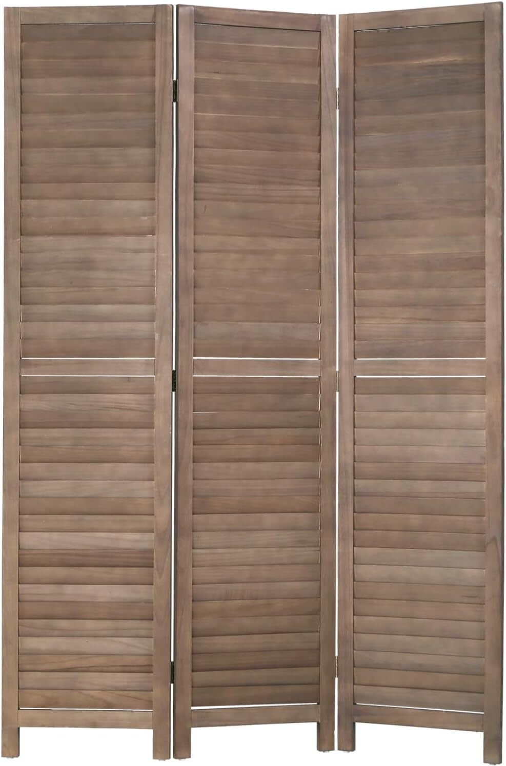 TYJDFN,3 Panel Room Divider Wood Privacy Screen 5.75 Ft Indoor Folding ...