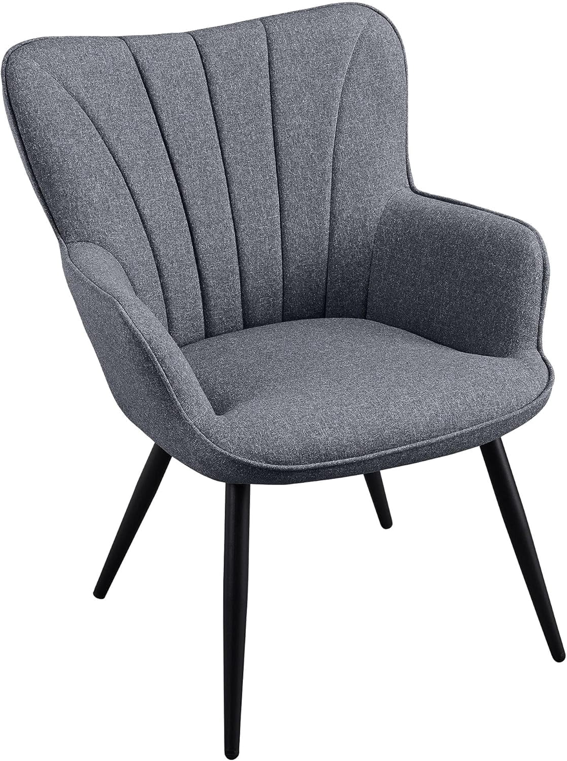 TYJDFN Accent Chair, Modern and Elegant Armchair, Linen Fabric Vanity ...