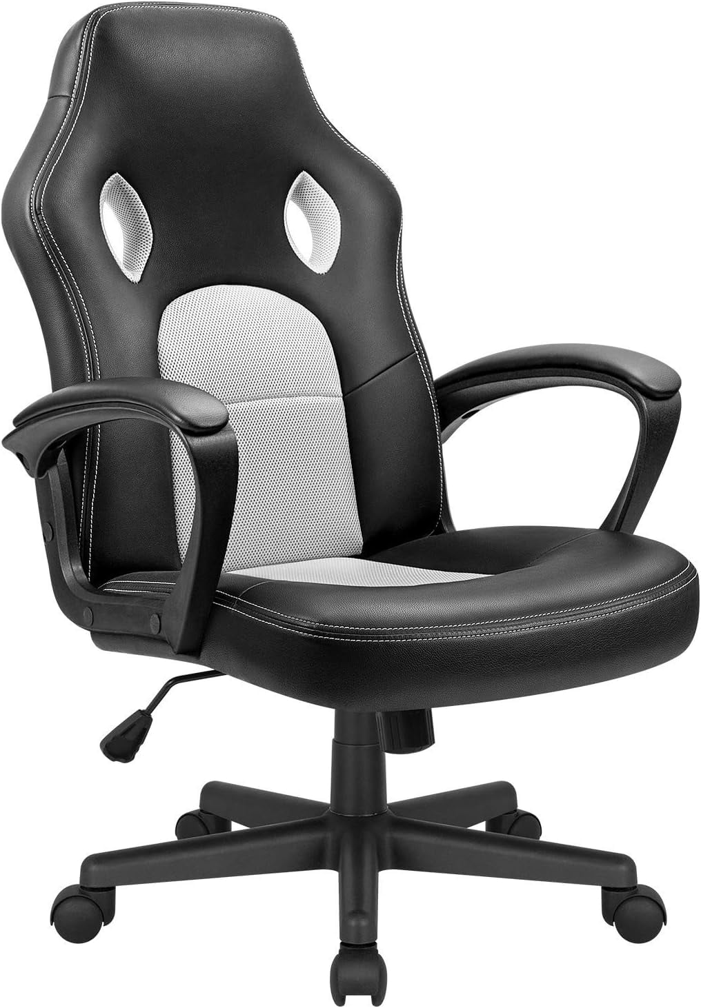 TYJDFN Office Gaming Chair Leather Computer Chairs High Back Ergonomic ...
