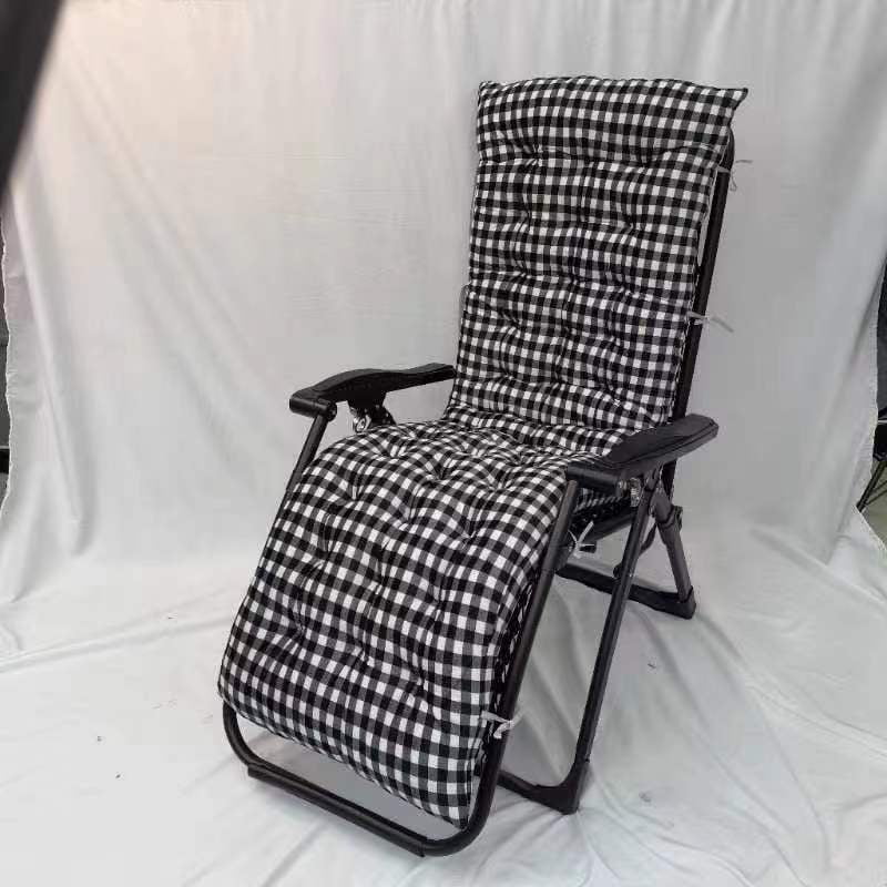 TYJDFN Thickened Lounge Chair Cushion - Tufted Seat Outdoor Chaise ...