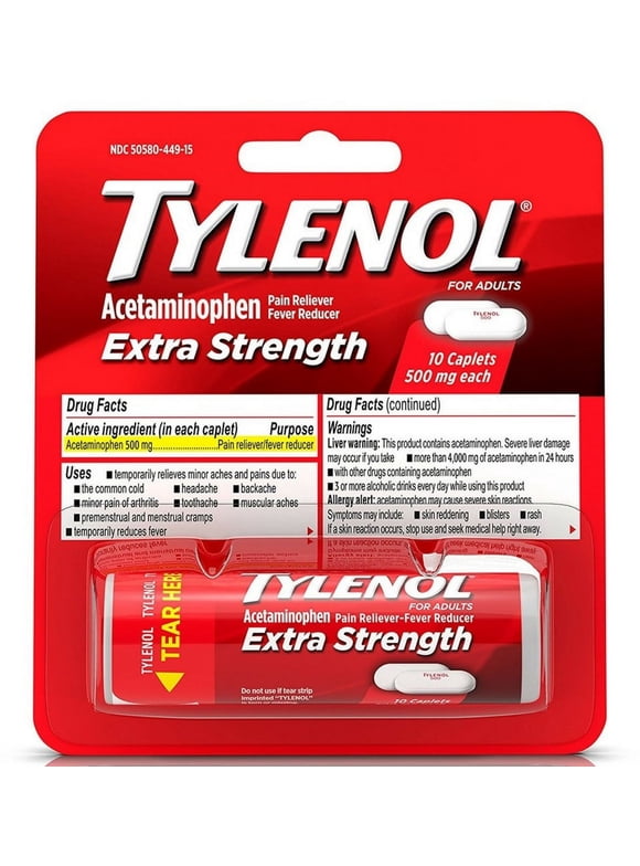 Extra Strength Tylenol in Pain management - Walmart.com