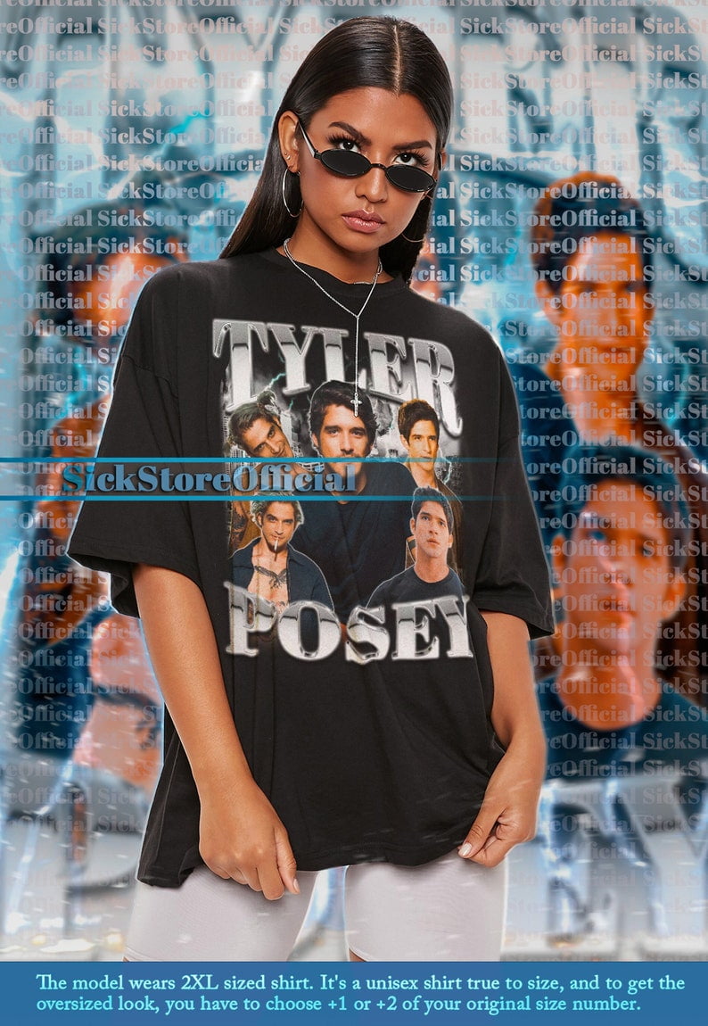 TYLER POSEY Vintage Shirt, Tyler Posey Homage Tshirt, Tyler Posey Fan ...