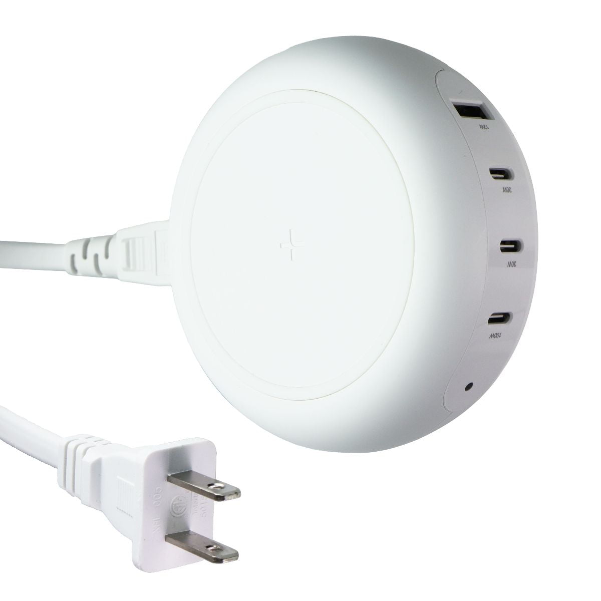 TYLT (100W) Multi-Port (USB-C/USB-A) PD Hub w/Wireless Charging ...