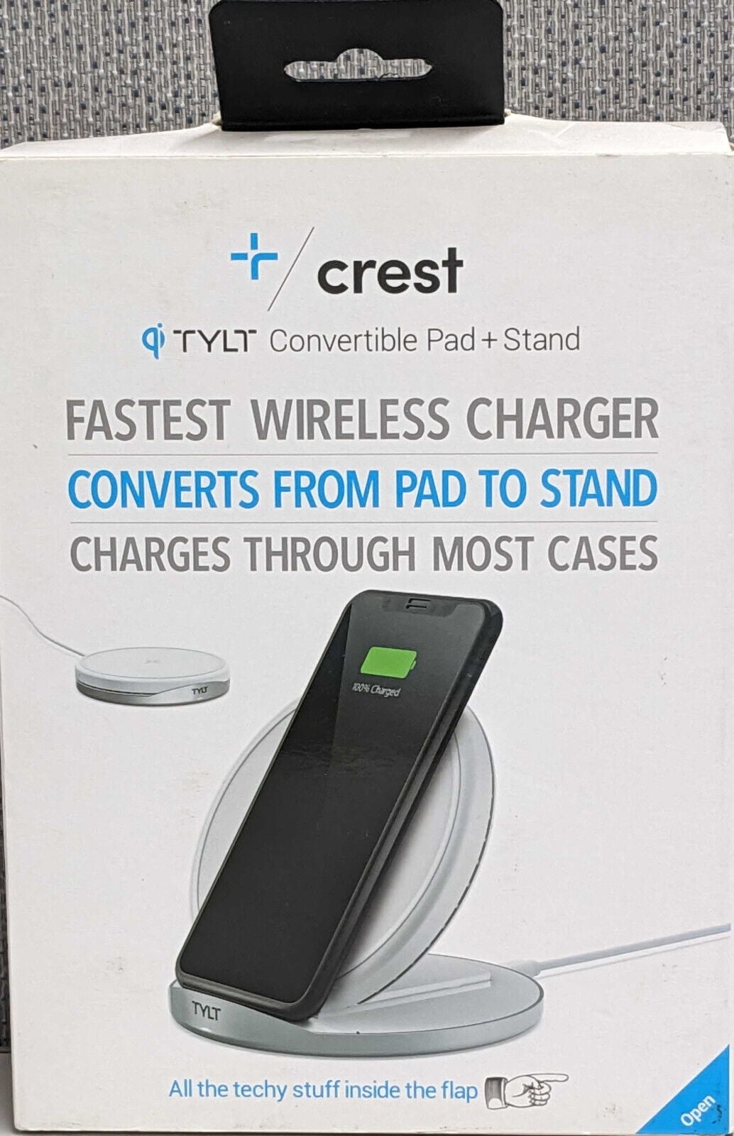 TYLT QICRSTW-T Puck 10W 5V Wireless Charging Pad - White - Walmart.com