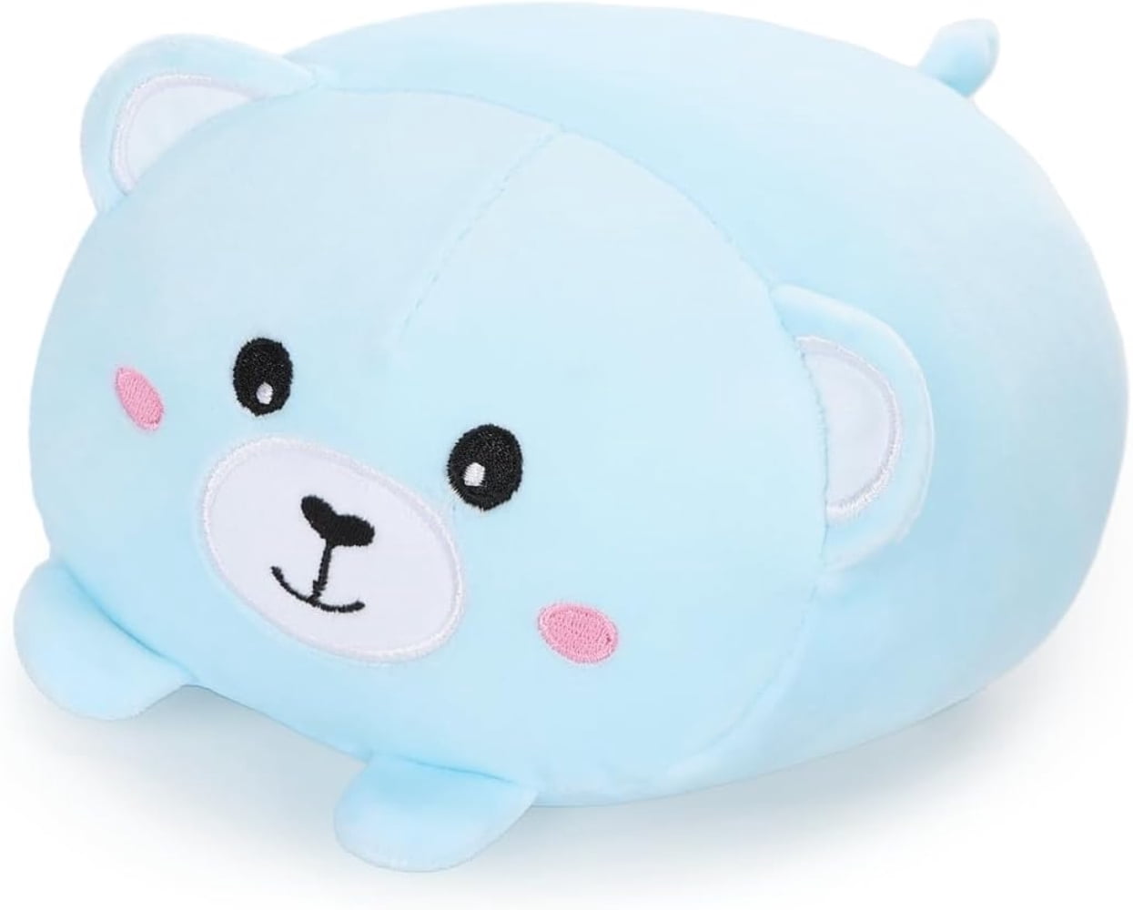 TYMZDYN 8 inch Cute Pink Pig Plush Stuffed Animal Cylindrical Body ...
