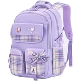TYMZDYN Plaid Backpack, Bookbags Daypack Travel Bag for Teen, Cute ...