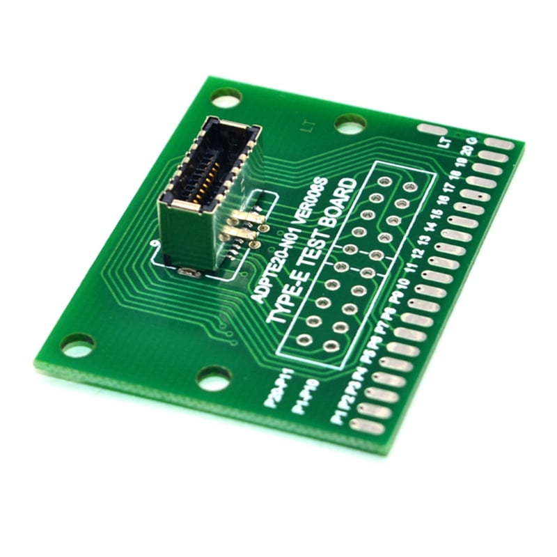 TYPE-E Test Board TYPE-E Female Port A-KEY Test Board with 20P Male PCB ...