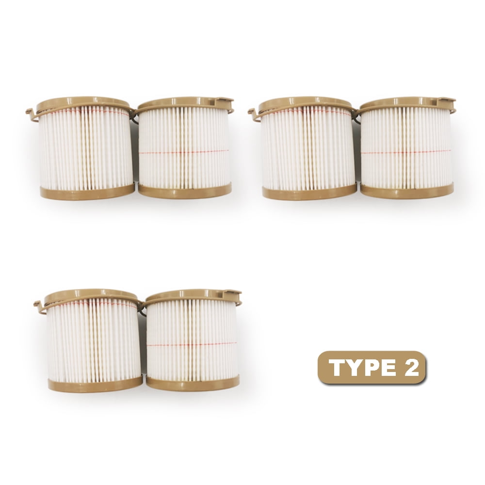 TYPE2-6pcs-Diesel Engine Fuel Filter, Filter 2010PM, 152, 500FG, 500FH ...