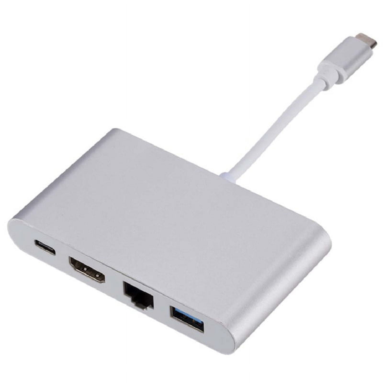 TYPEC Gigabit Network Card+ HD Network Card RJ45 Converter HUB USB-C ...