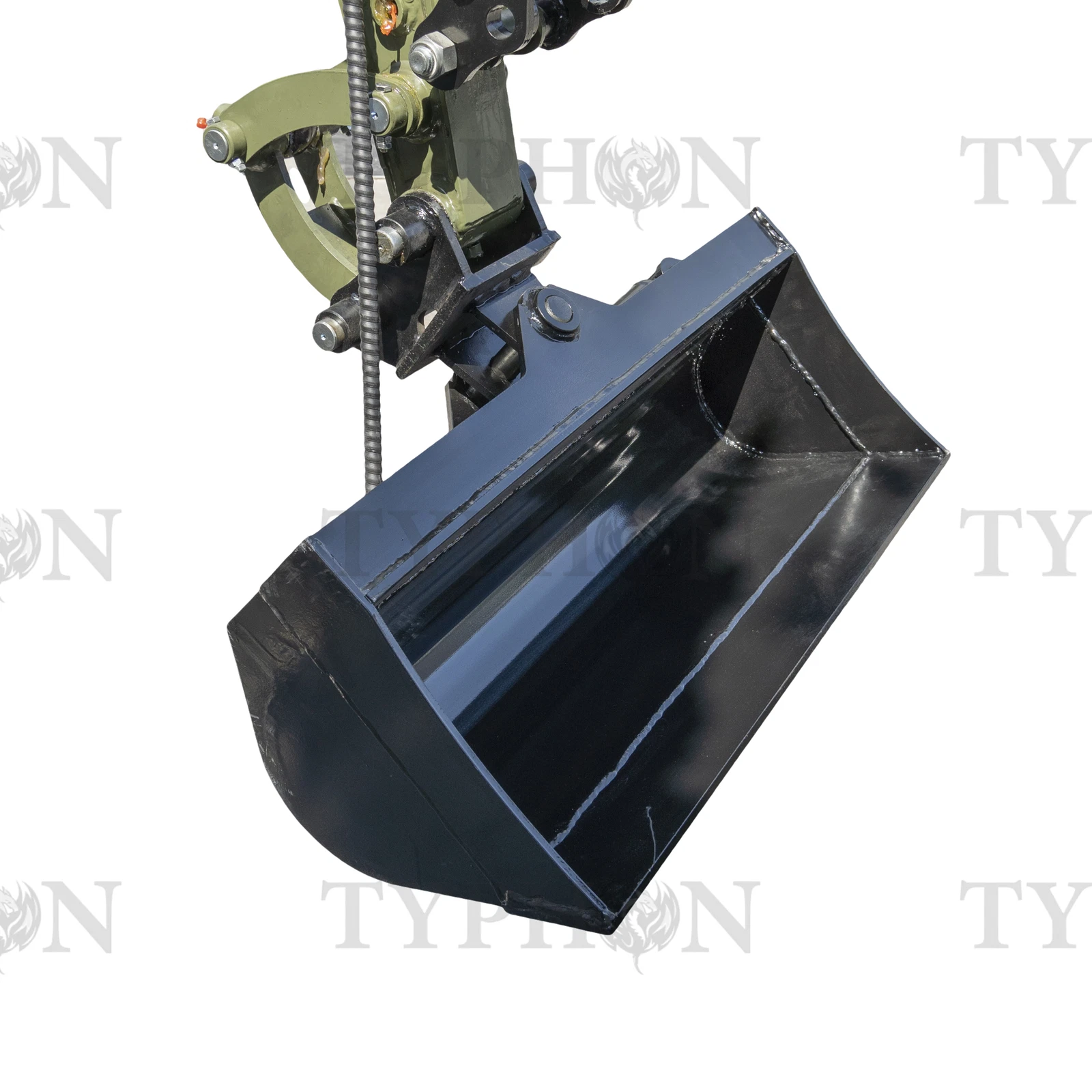 TYPHON 800mm Steel Hydraulic Tilting Bucket Attachment for 2–3 Ton ...