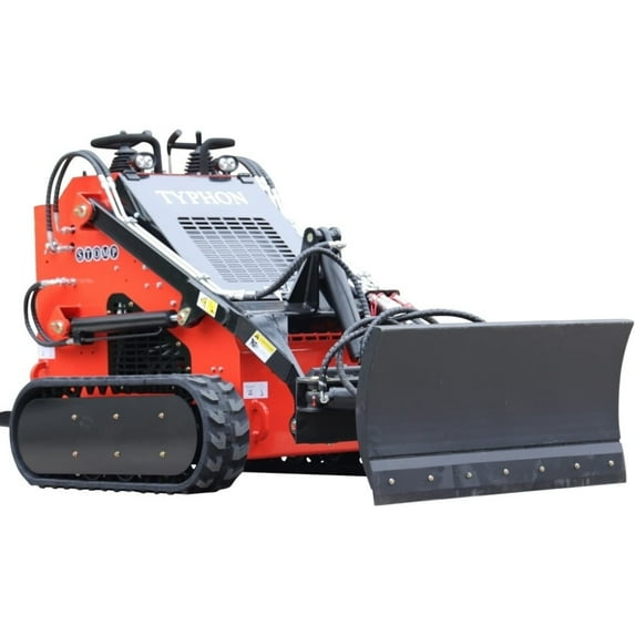 TYPHON STOMP Skid Steer Dozer Blade Attachment – Heavy-Duty Earth ...