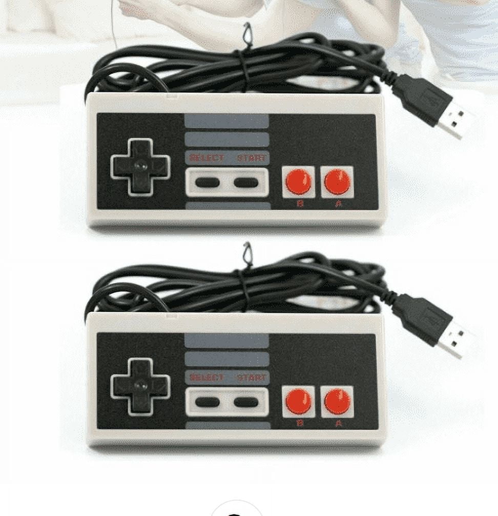 TYPPKMM 2 Pack NES Classic Controller for Nintendo Classic Mini Edition ...