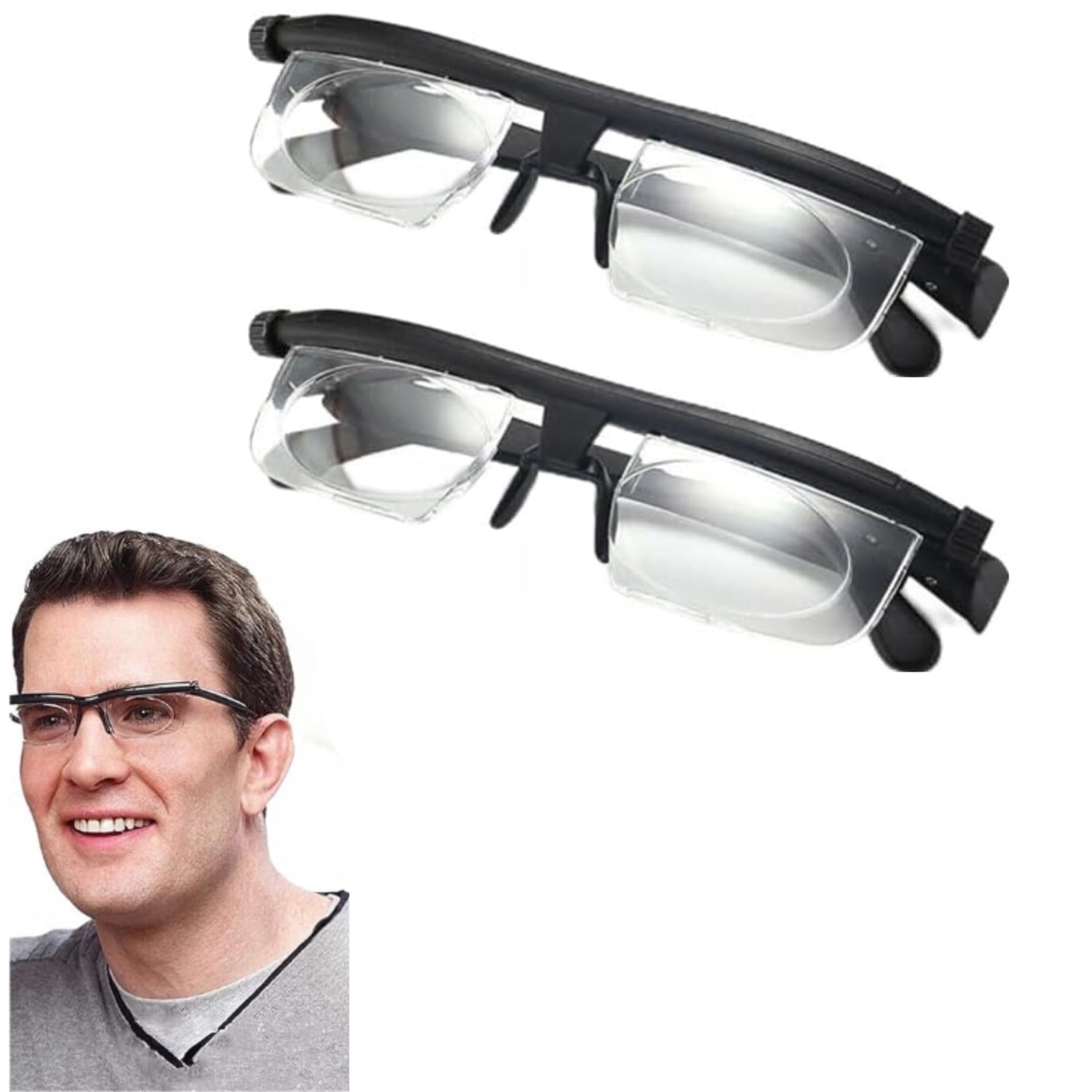 TYPPKMM Adjustable Glasses Dial Vision, Adjustable Vision Eyeglasses ...
