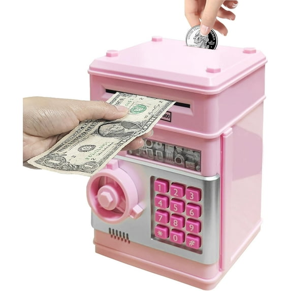 TYPPKMM Mini ATM Piggy Bank ATM Machine Best Gift for Kids,Electronic ...