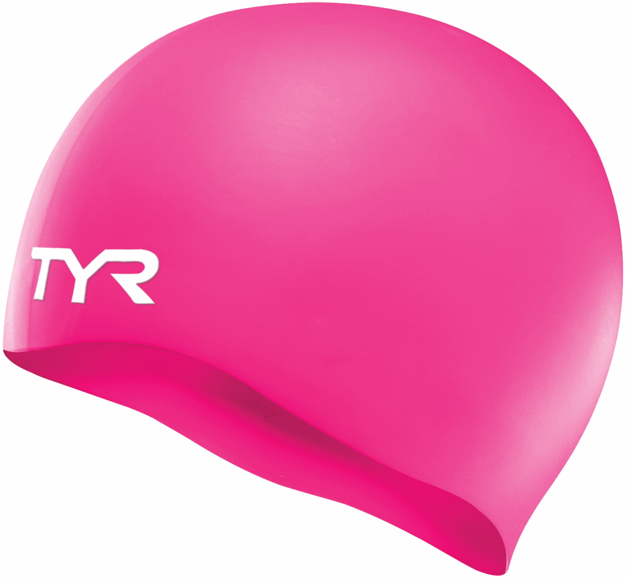 TYR Adult Silicone Wrinkle-Free Swim Cap, Durable, Tear Resistant ...