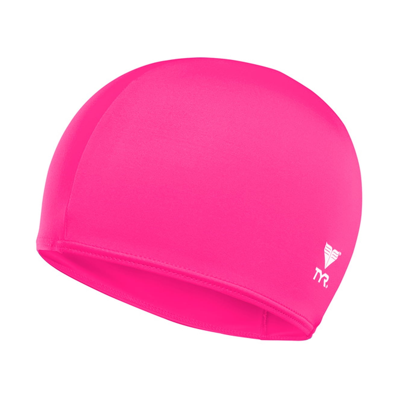 TYR Adult Fit Lycra Swim Cap - Pink - Walmart.com