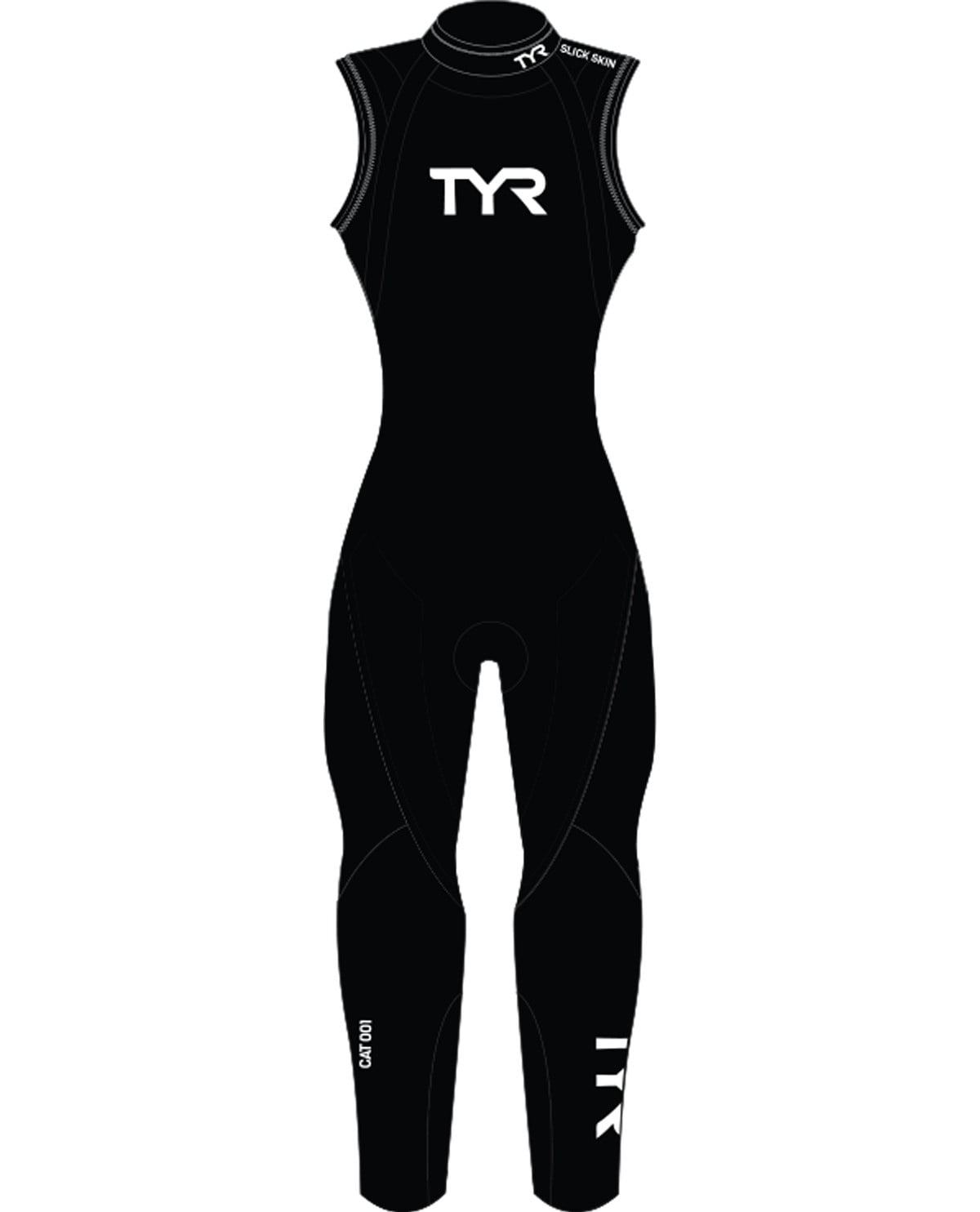 TYR Hurricane Cat 1 Sleeveless Wetsuit - Black Men's Small - Walmart.com