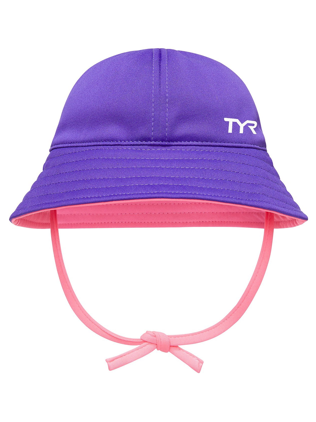 TYR Sports Infants/Toddlers' Reversible Bucket Hat, Purple, Large (18 ...