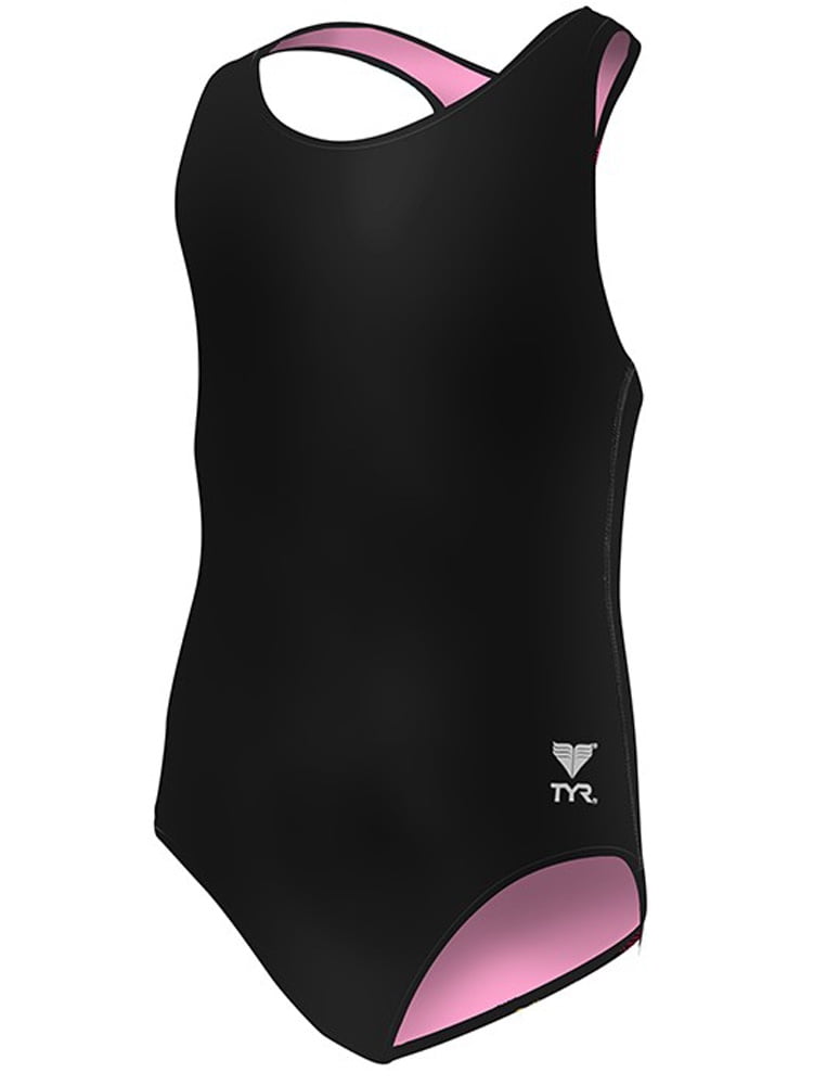 TYR Sports Toddler Solid Ella Maxfit 1 Piece, Black, 4T - Walmart.com