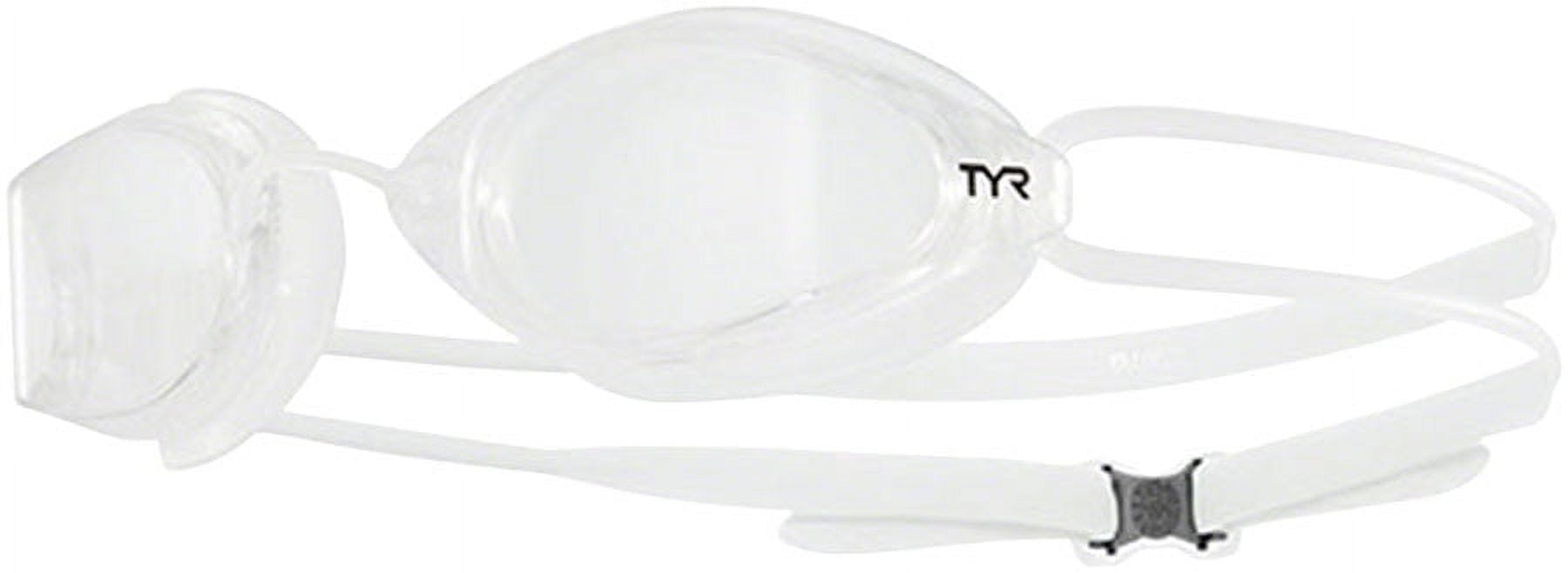 TYR Tracer X Racing Nano Goggle Swim Goggle - Clear - Walmart.com