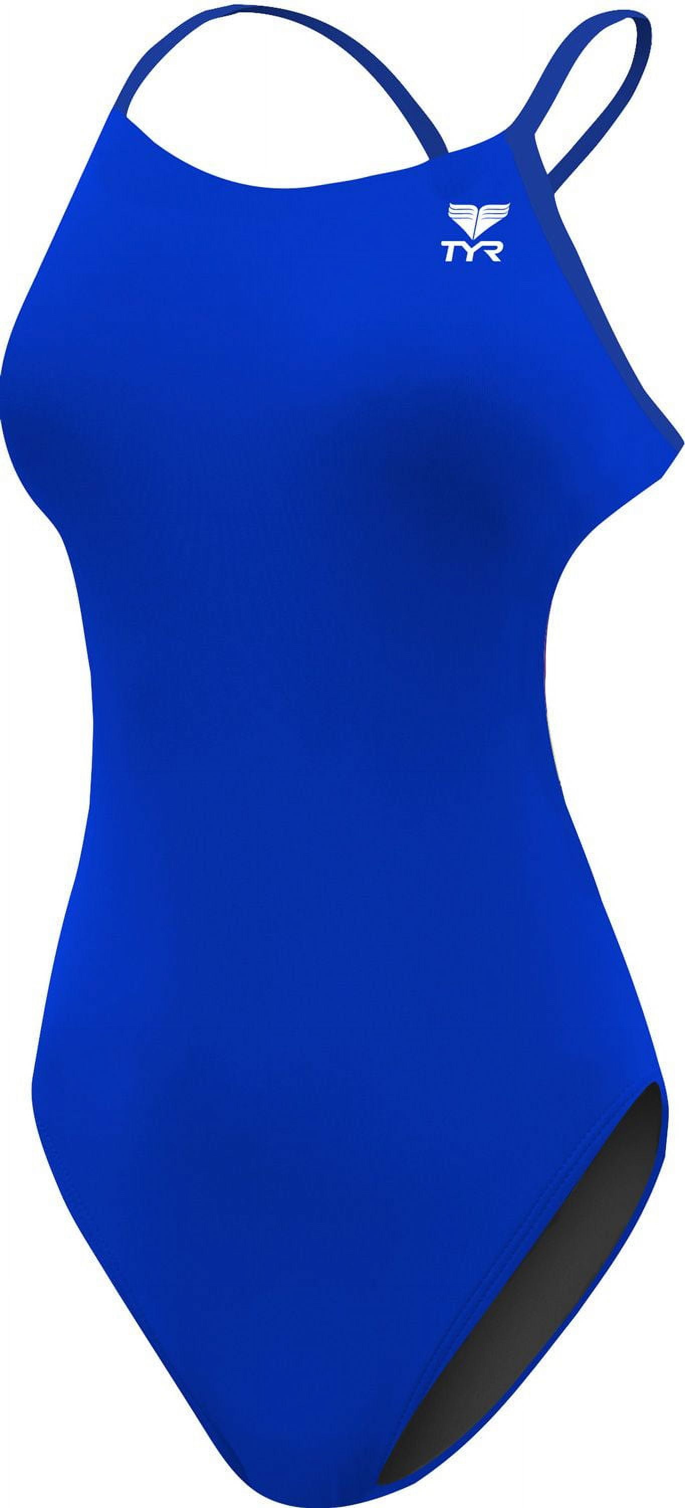 TYR Women's Durafast Solid Swimsuit - Walmart.com