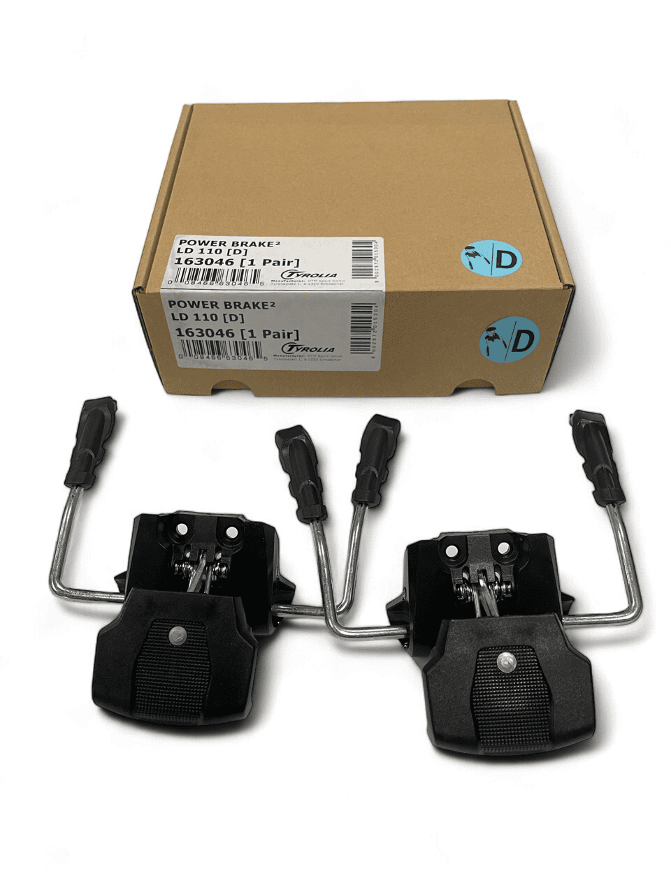 TYROLIA POWER BRAKE 2 SKI BINDING BRAKE LD 110mm [D] 163046 (PAIR ...