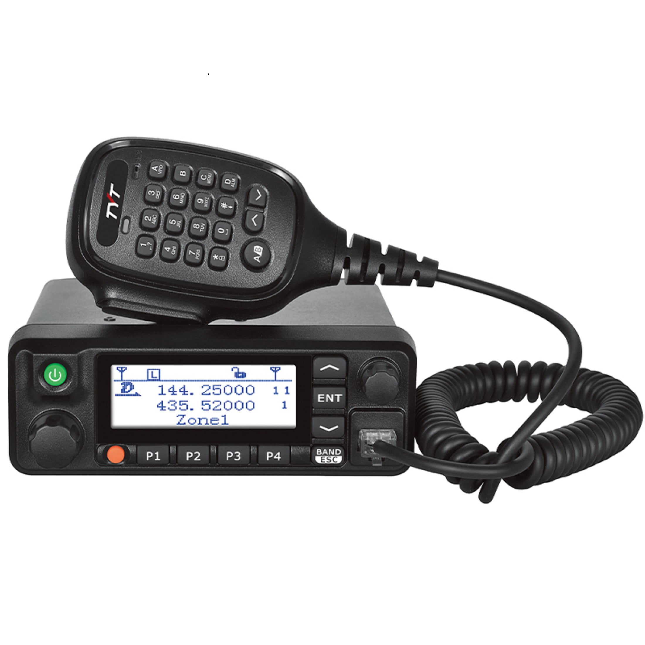TYT MD-9600 Digital/FM Analog Dual Band UHF VHF GPS Transceiver Mobile ...