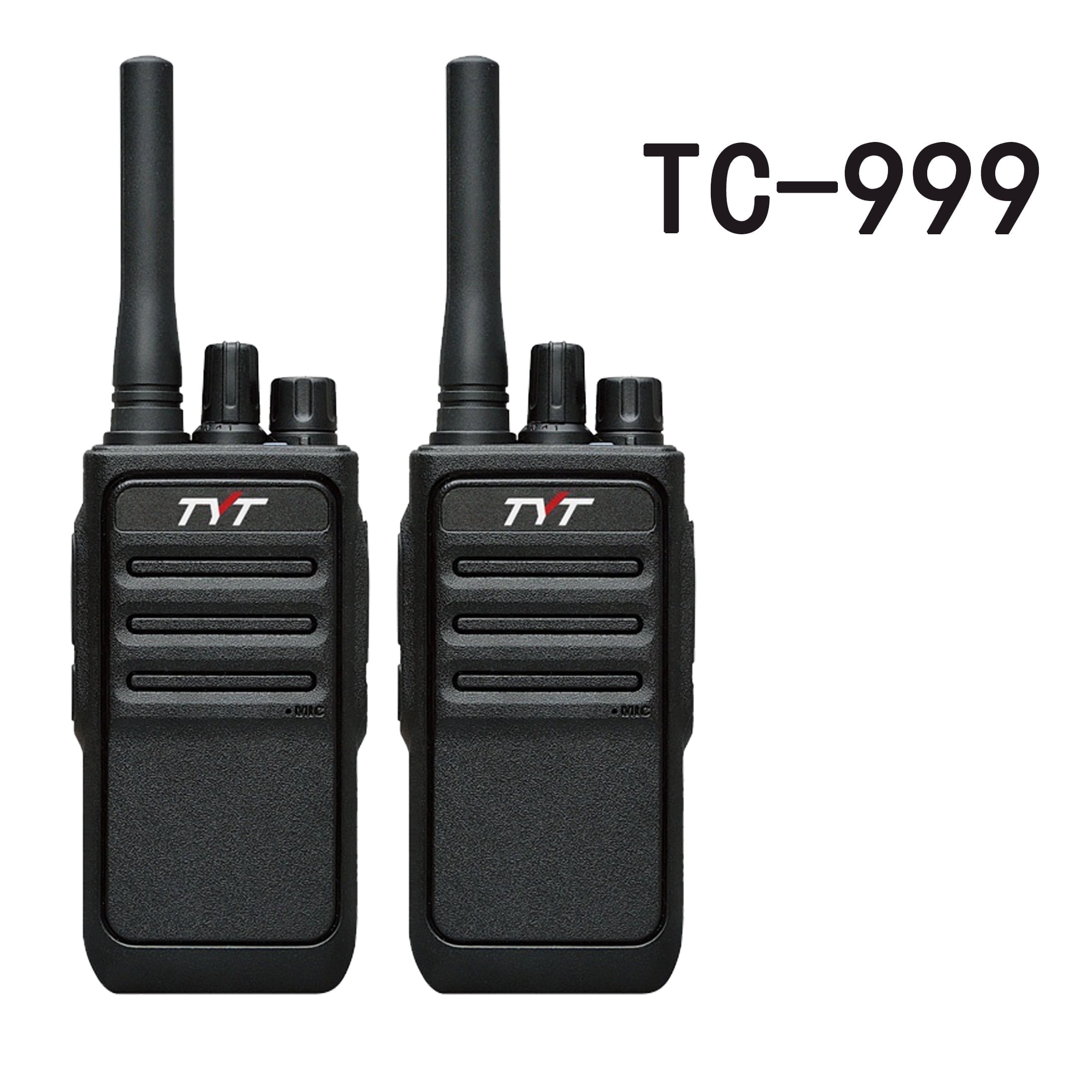 TYT TC 999 Handheld Walkie Talkie 2W UHF 16CH Analog Two Way Radio Ham ...