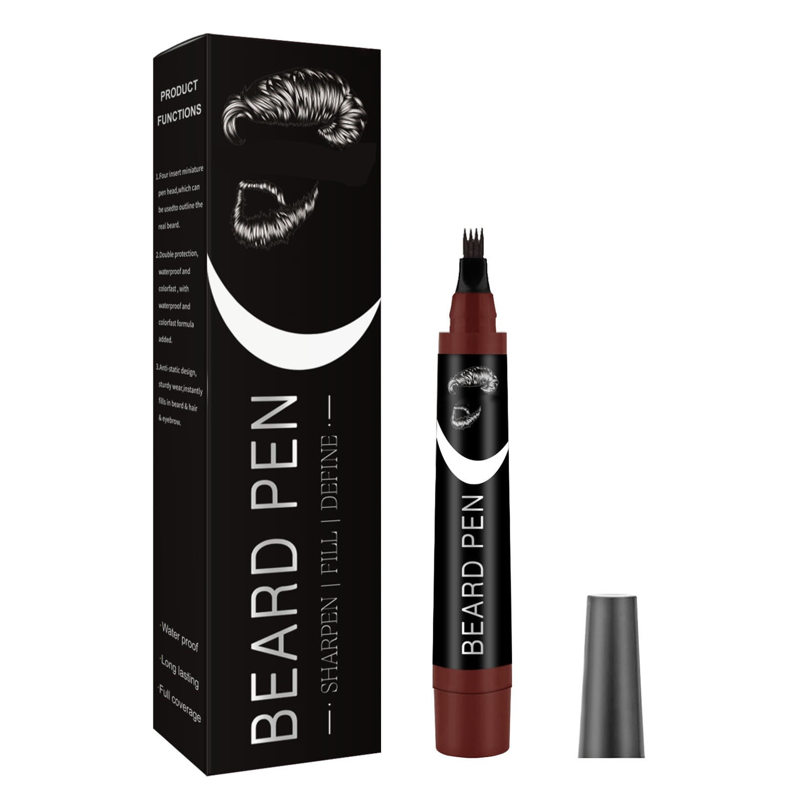 TYTSPEASY Beard Pencil Filler For Men Sweat Proof Water Resistance Long ...