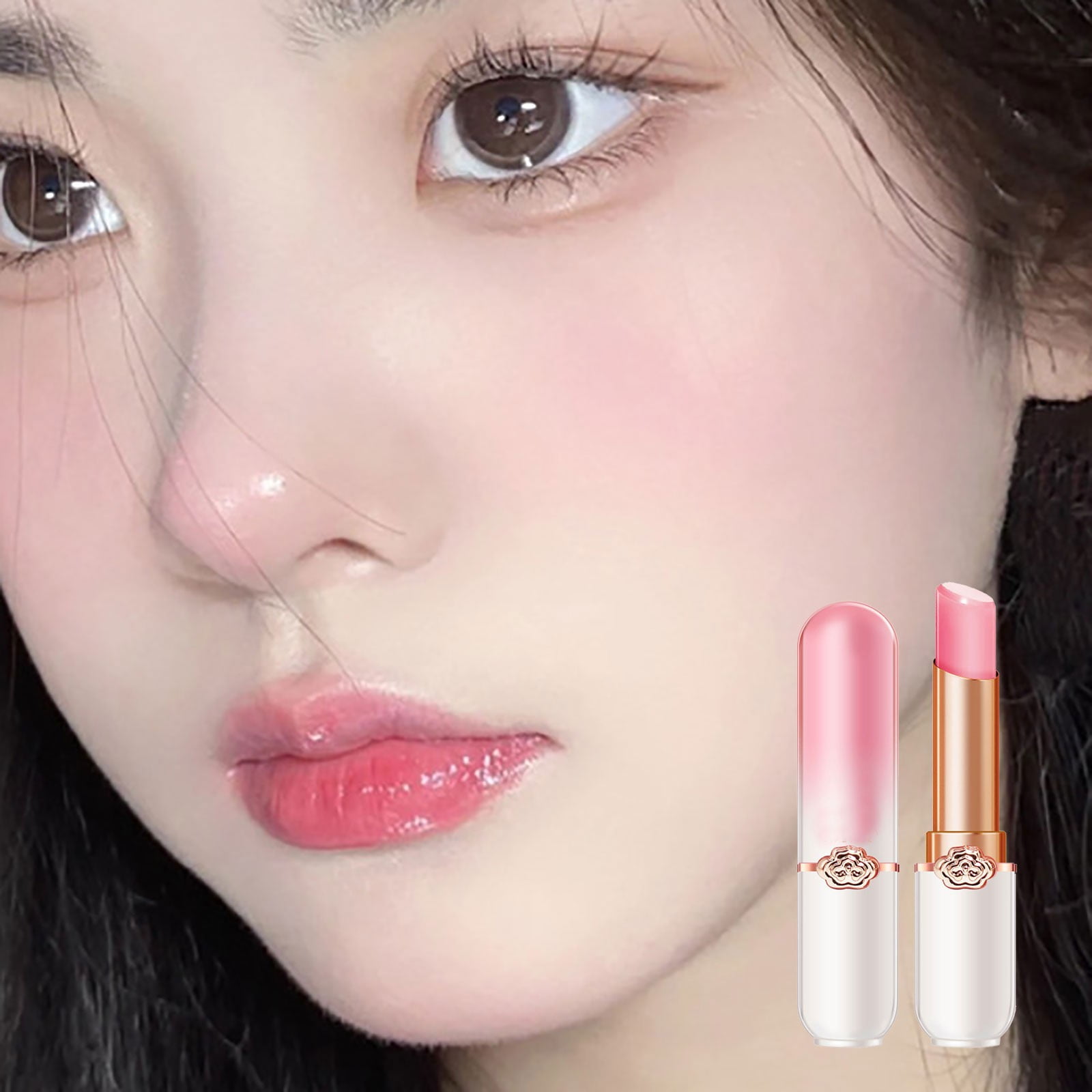 TYTSPEASY Color Change Lipstick Moisturizing Long Lasting Lip Care Lip ...