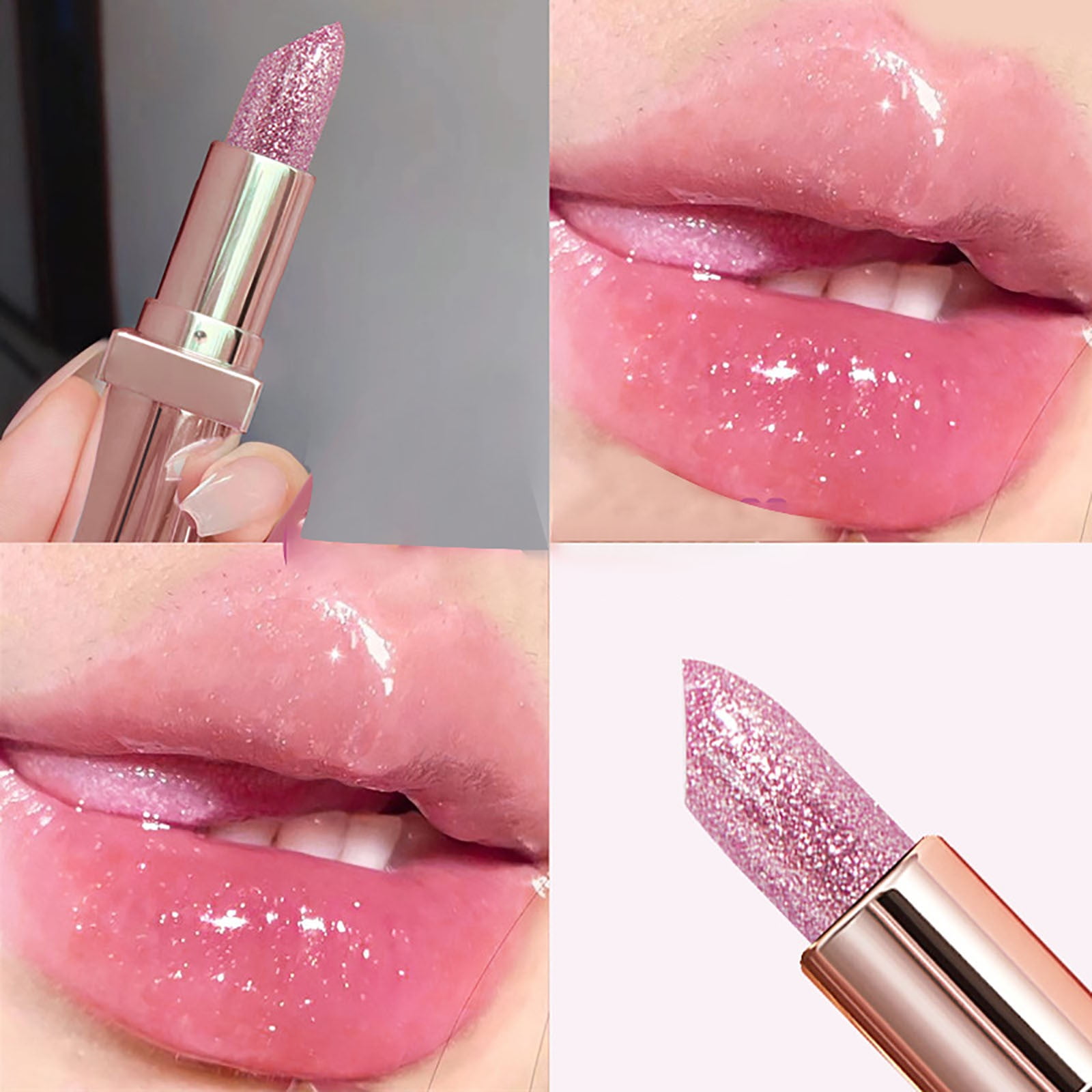 TYTSPEASY Galaxy Jelly Lipstick: Thermochromic Moisturizing Pearl ...