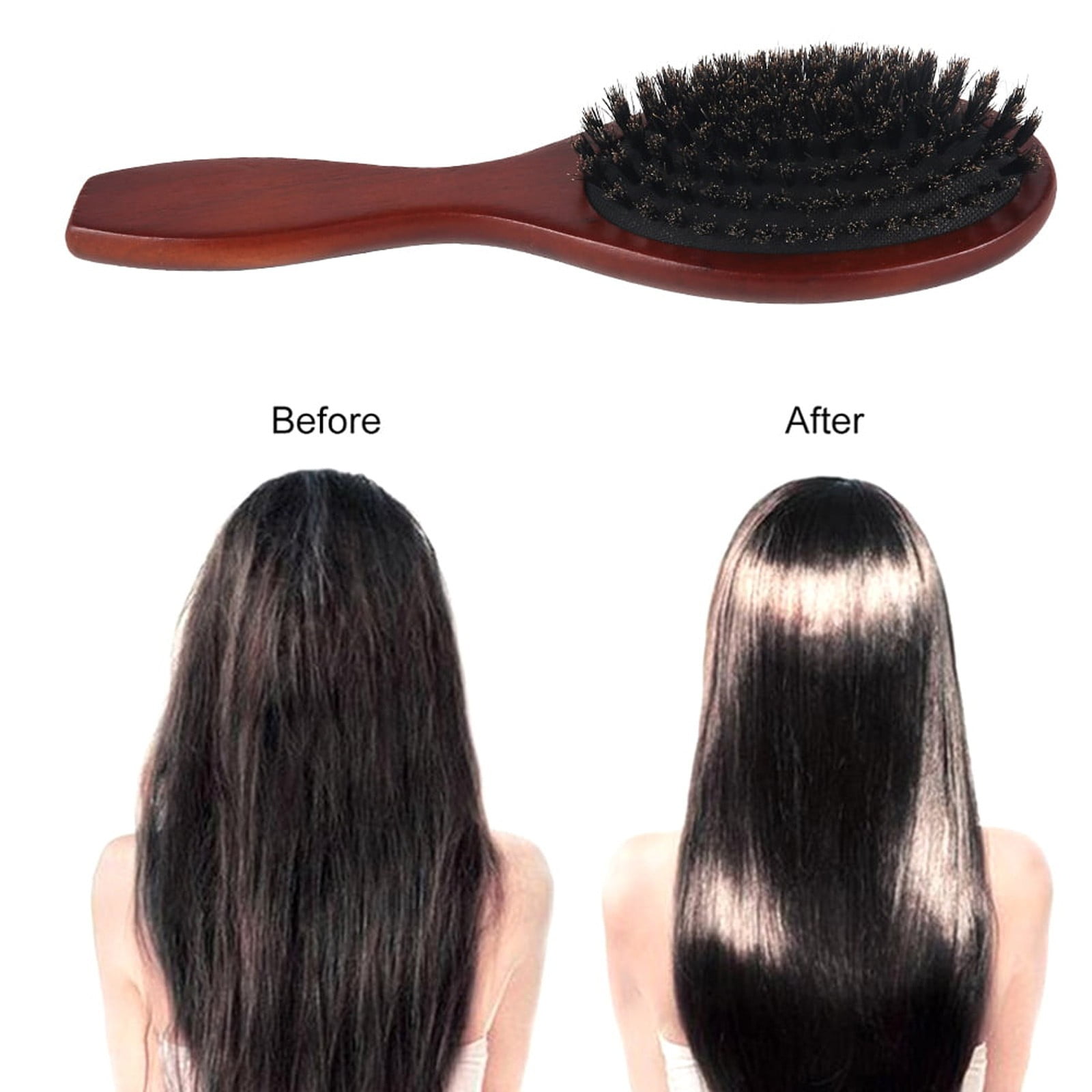 TYTSPEASY Pig Bri Stle Hair Comb Massage Beauty Comb Lo Tus Wood Whole ...