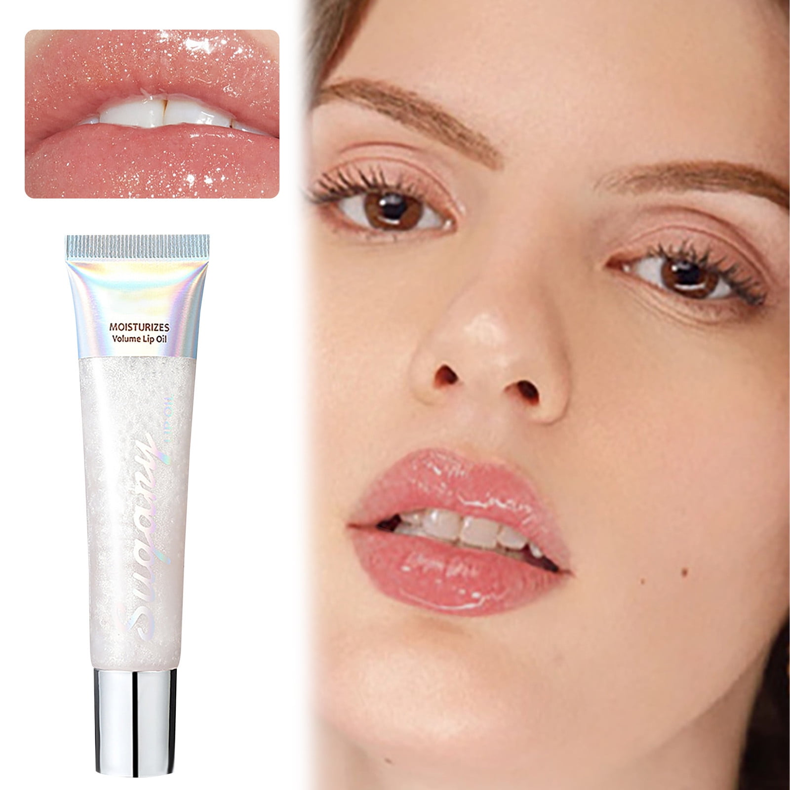 TYTSPEASY Shine Lip Gloss Pearl Lip Gloss Shine Hose Lip Gloss 10ml Lip ...