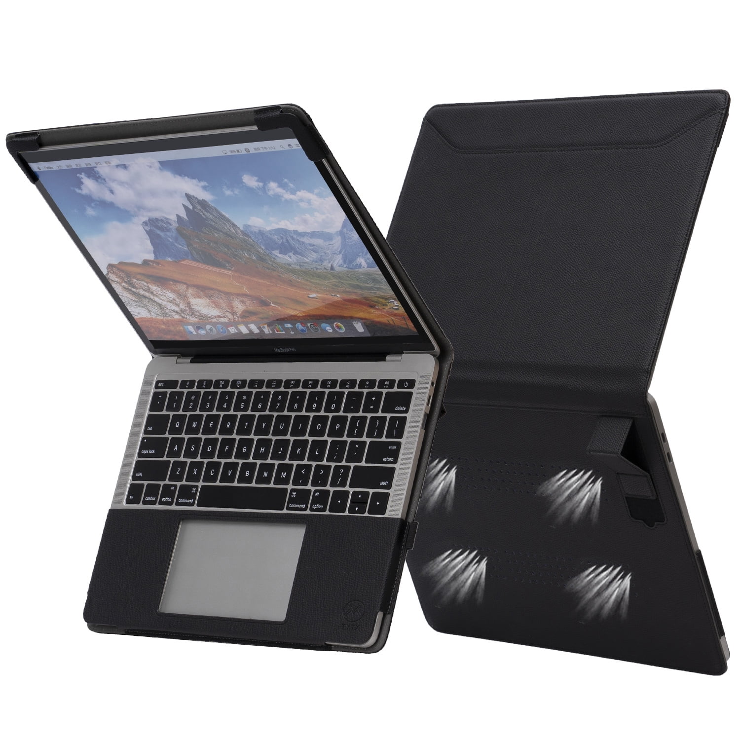 TYTX Compatible with MacBook Air Leather Case with Vents and Stand ...
